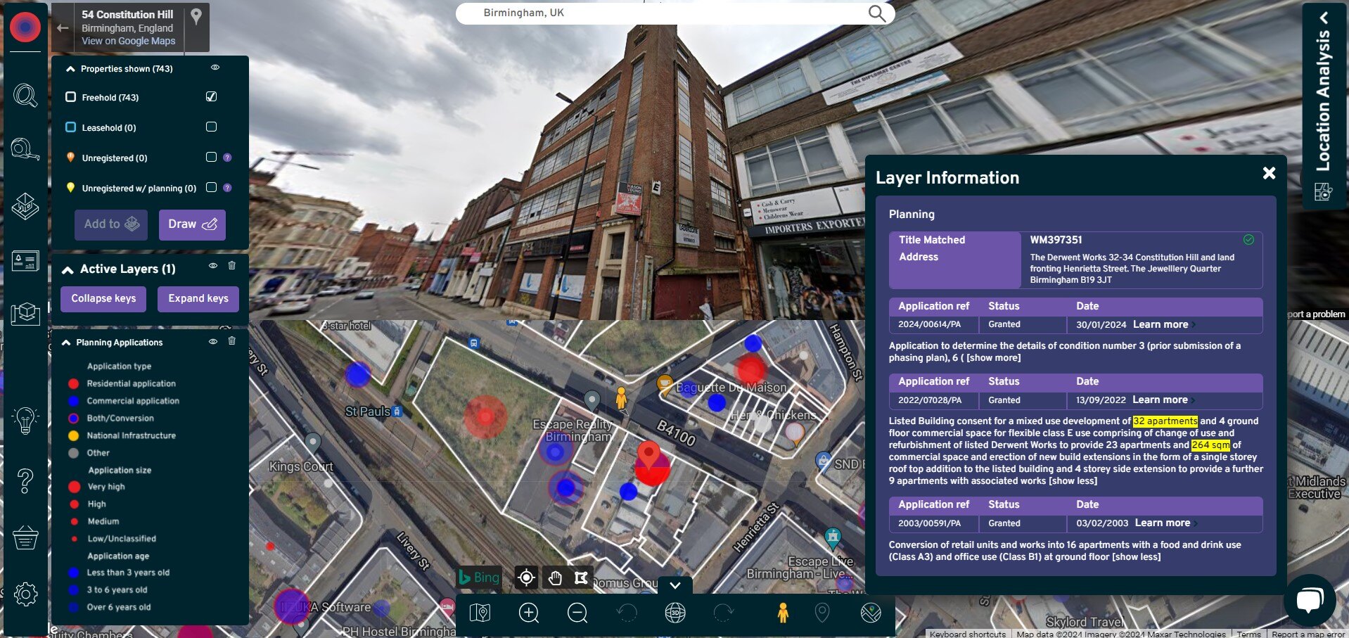 Nimbus | Feature - Planning applications